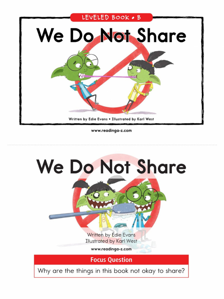 We Do Not Share | PDF