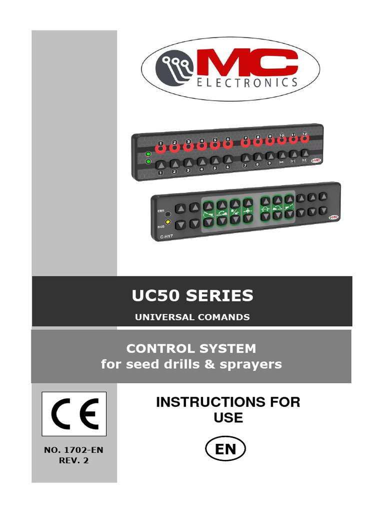 Instructions-UC-50_en | PDF | Electrical Connector | Valve