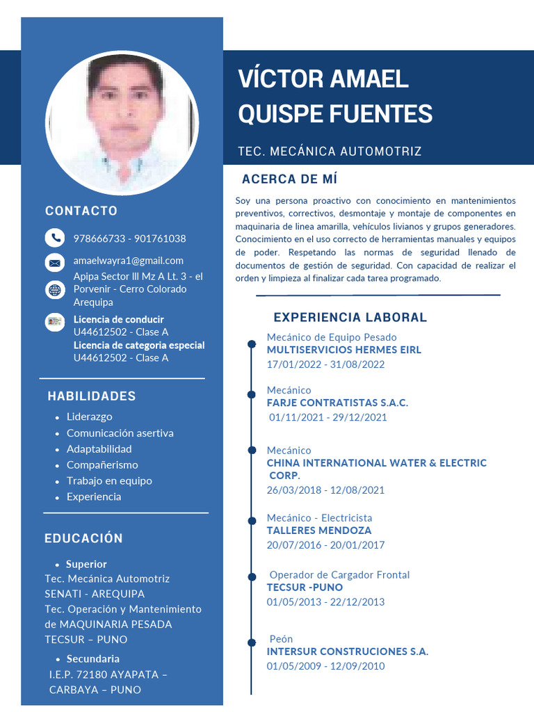 CV Victor | PDF