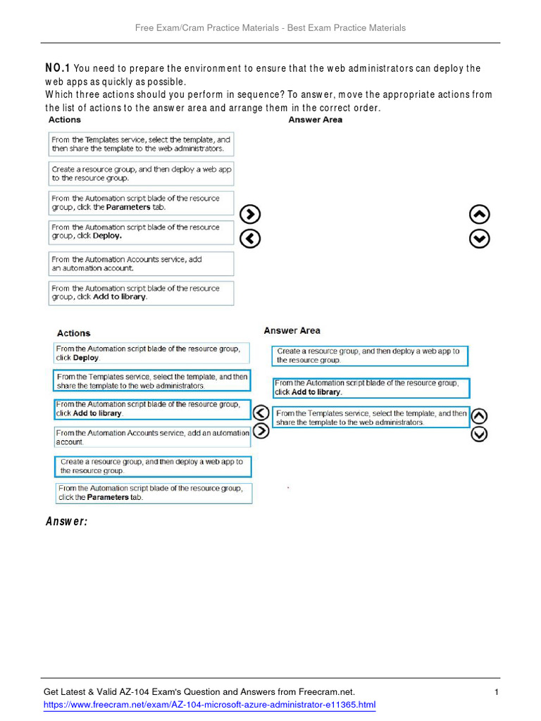 Az 104 | PDF | Active Directory | Microsoft Azure