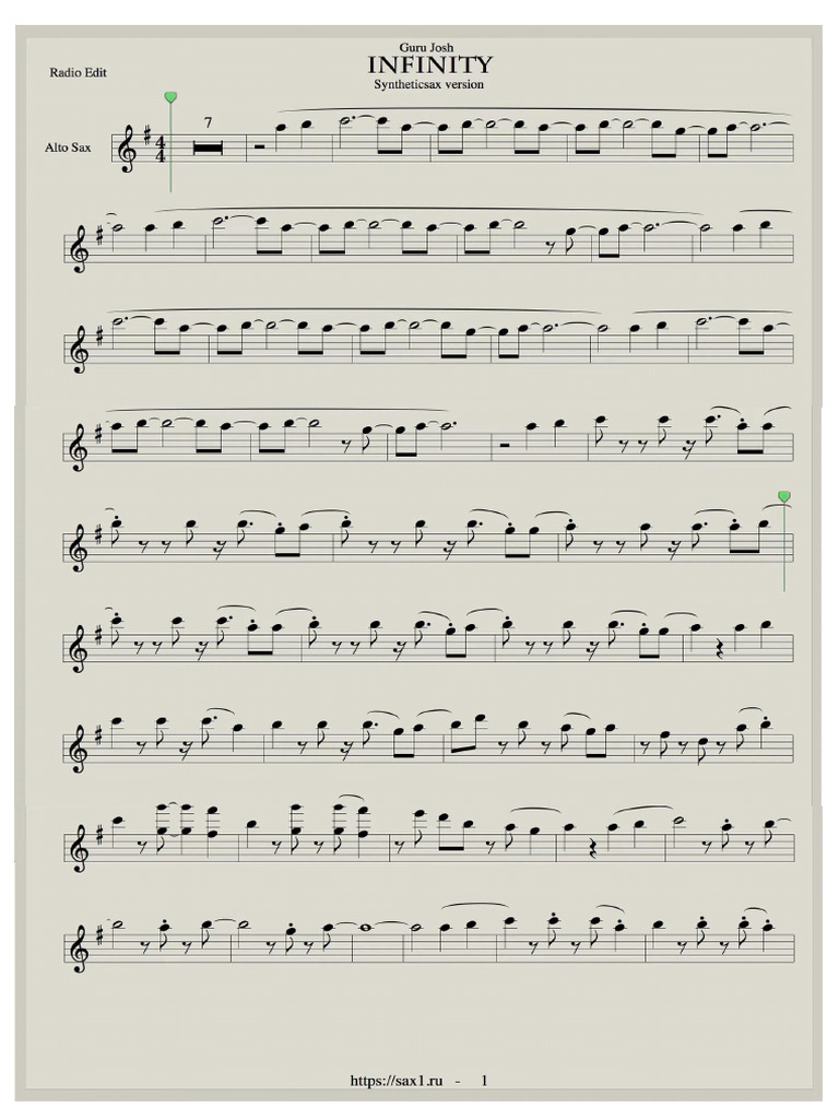 Infinity Sax Alto | PDF