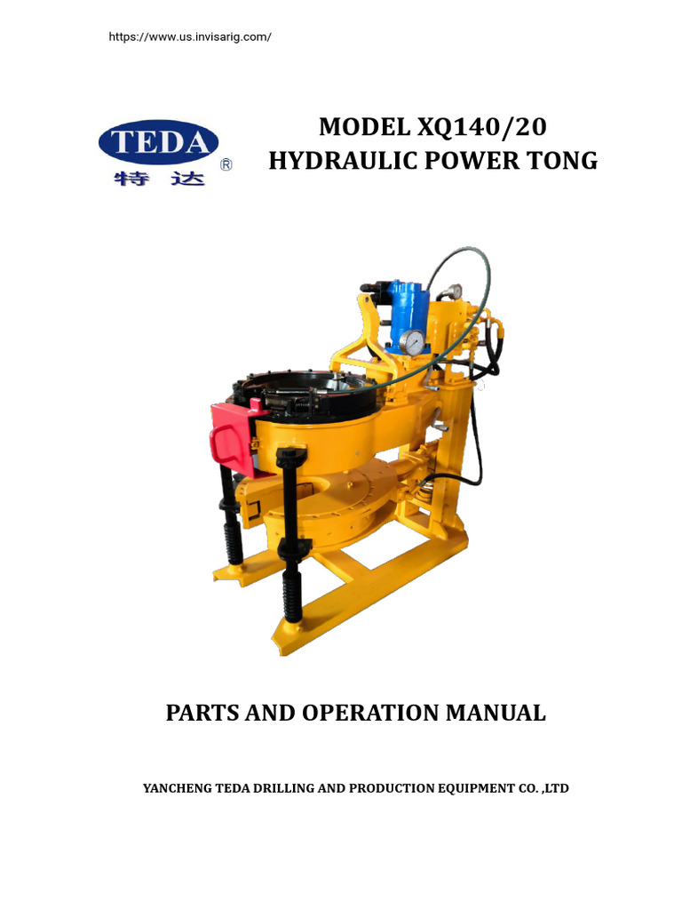 HPT - TEDA XQ140 - Data | PDF | Brake | Pipe (Fluid Conveyance)