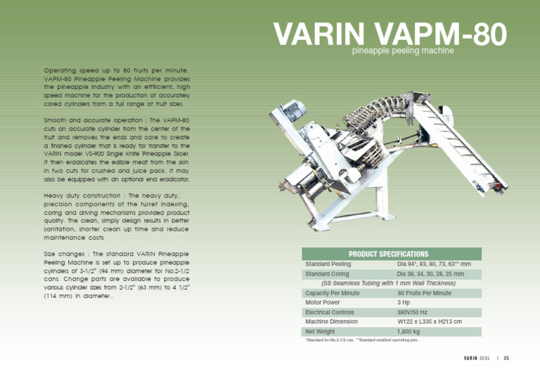 27 - Varin Pineapple | PDF