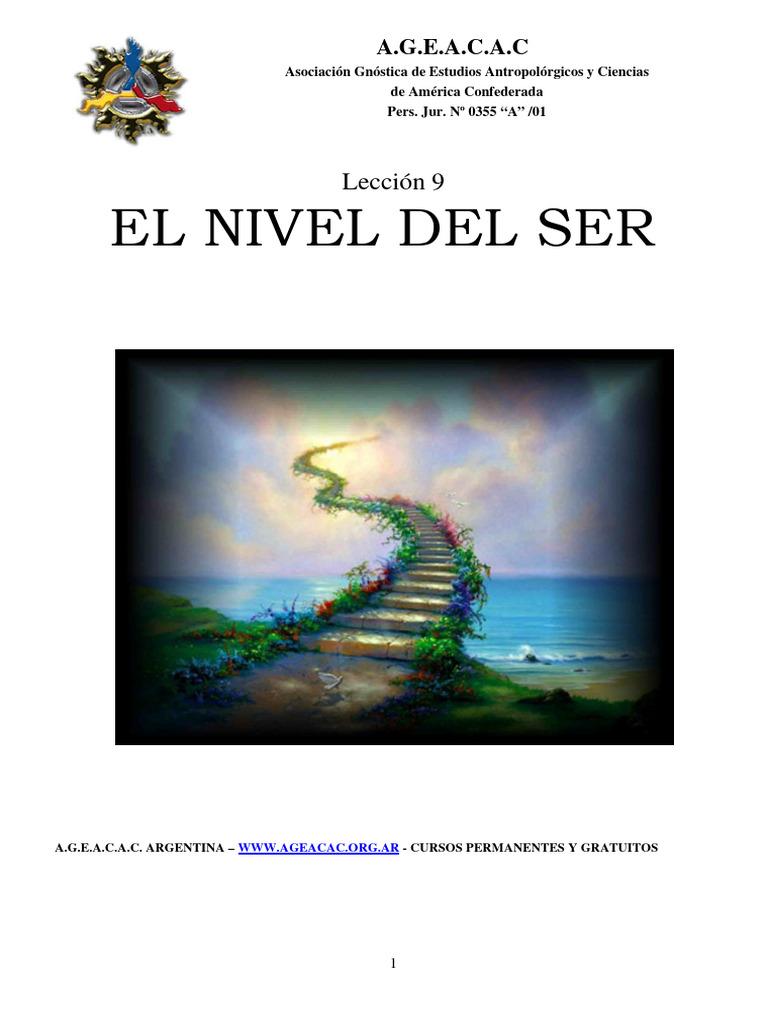 9 El Nivel Del SER | PDF | Amor | Conocimiento
