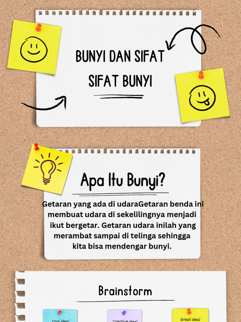 Bunyi Dan Sifat Sifat Bunyi | PDF