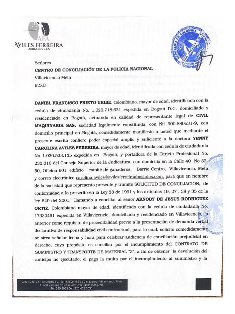 Poder Civil Maquinaria | PDF