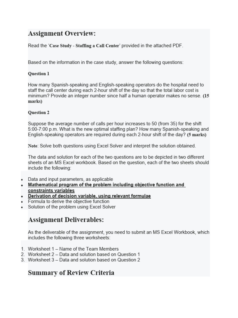 Assignment - Case California hospital | PDF