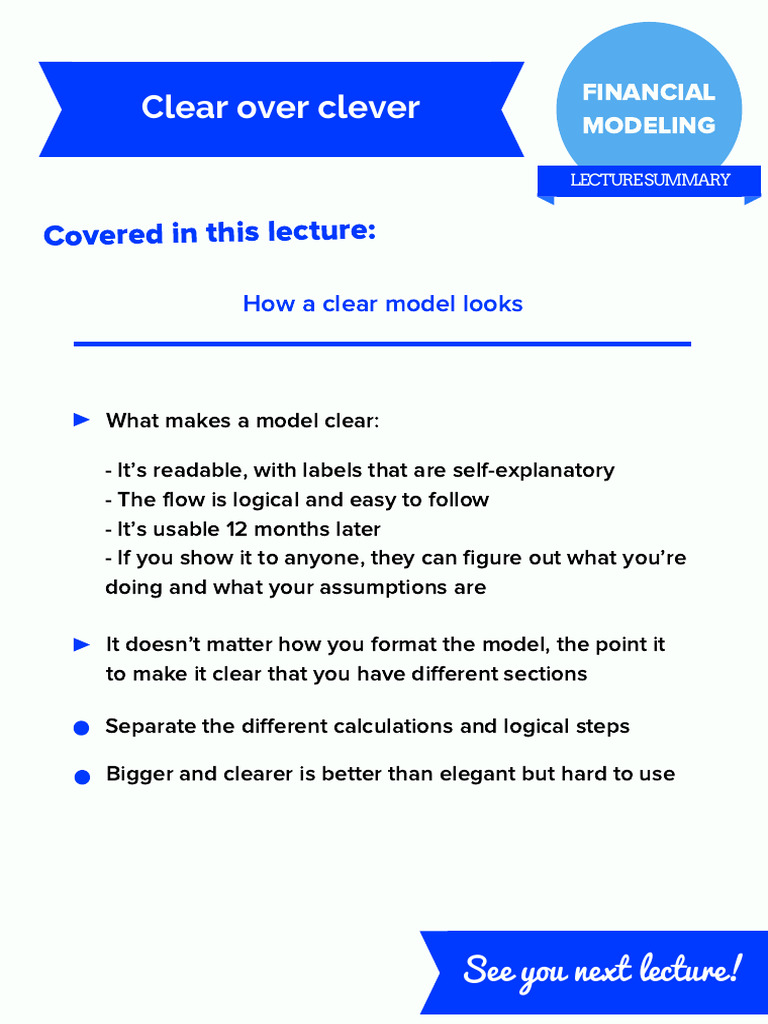 2.1 CHEAT SHEET - Clear Over Clever PDF | PDF