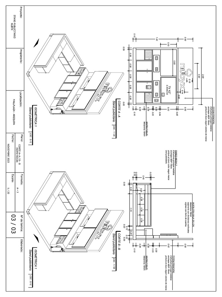 Stand Lamina 3 | PDF