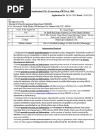 Sample RTI Applications English | PDF | Employment | Government Information