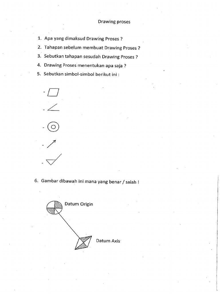 PRe-post Test INTERMEDIATE DRAWING | PDF