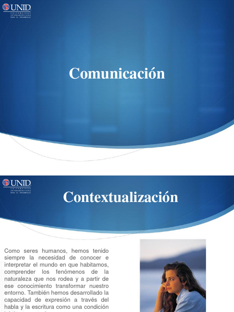 CM01 Visual | PDF | Comunicación | Comunicación humana