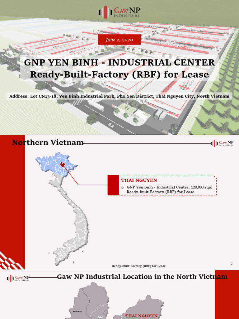 Northern Vietnam Factory Lease | PDF