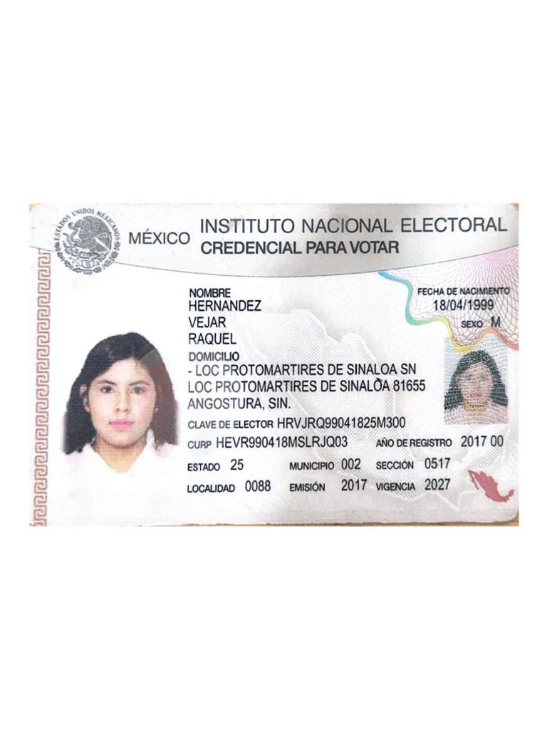 Identificación INE | PDF