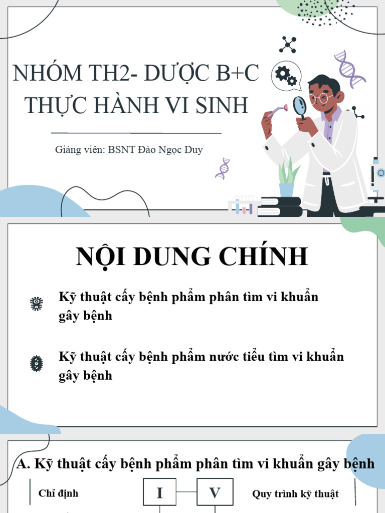 TH vi sinh tuần 5 | PDF