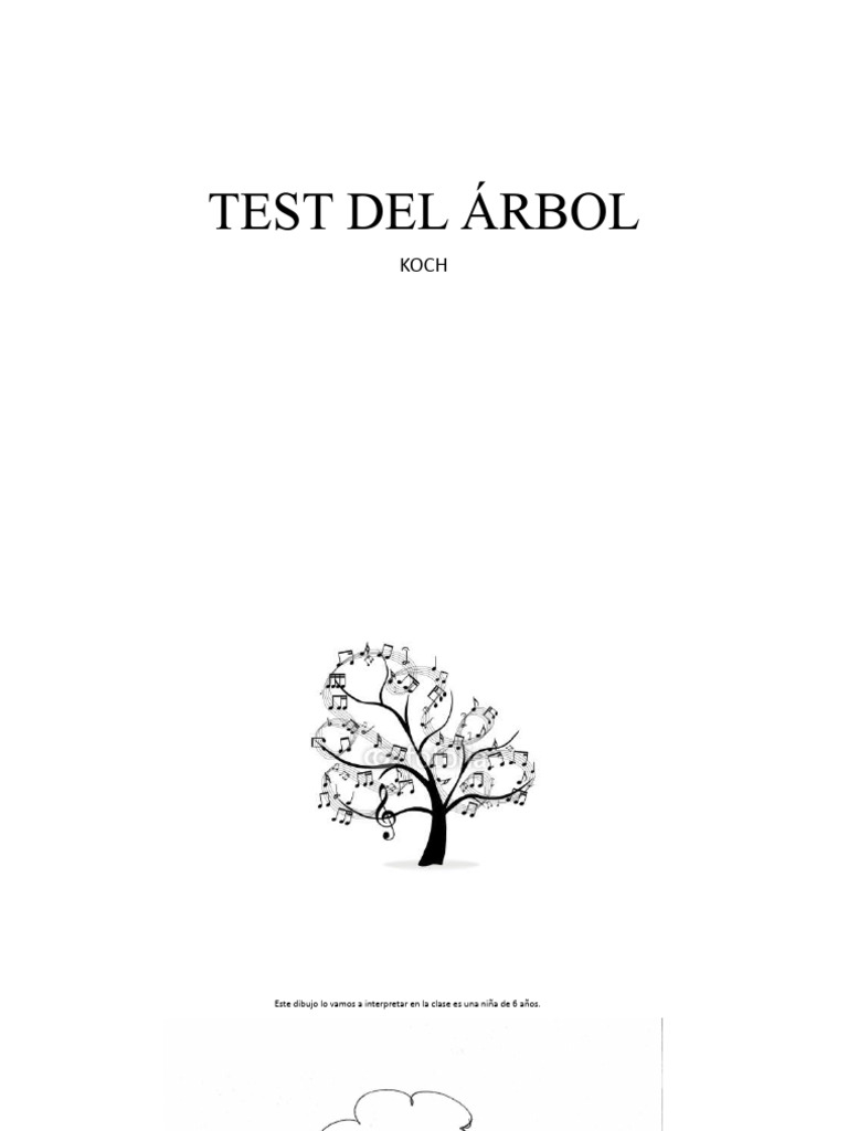 Interpretación del Test del Árbol de Koch | PDF | Arboles | Sicología