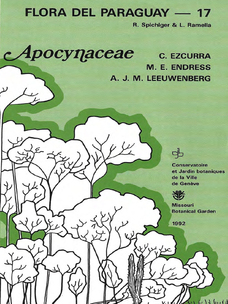 Apocynaceae - 17 - Ezcurra, C. & Al. (1992) | PDF
