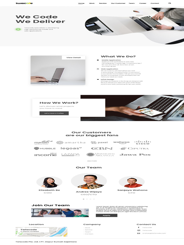 Landing Page 2 | PDF | Computing | Graphical User Interfaces