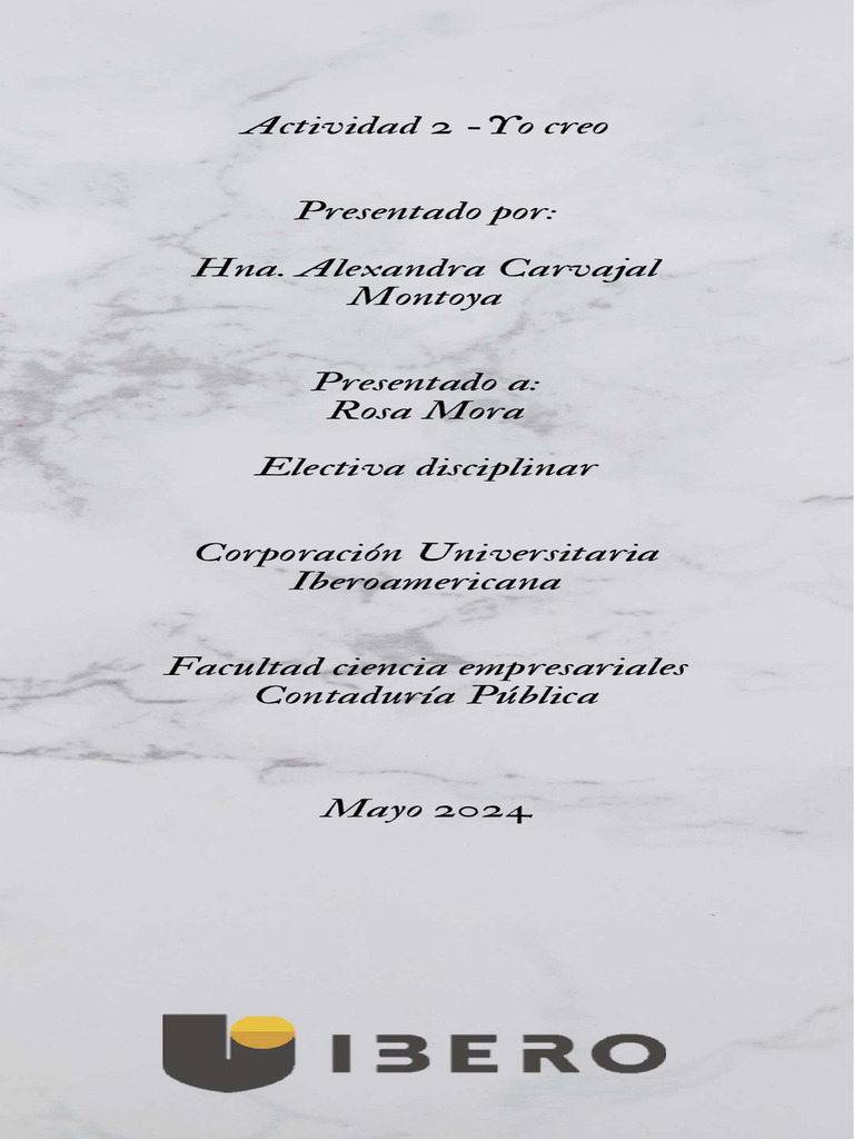 Actividad 2 Yo Creo | PDF | Impuestos | Impuesto sobre la renta