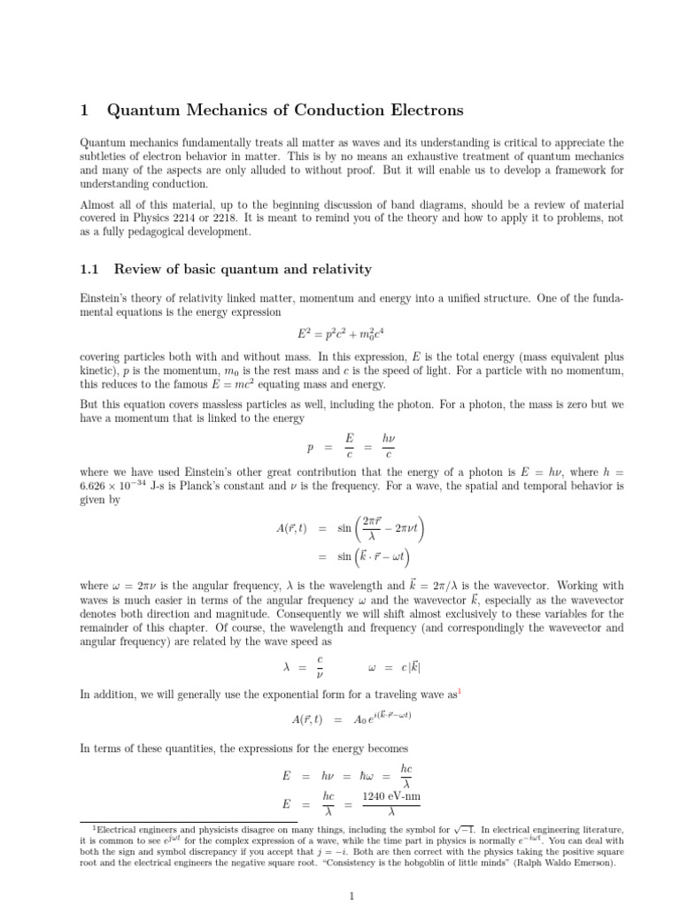 Quantum Mechanics | PDF | Wave Function | Eigenvalues And Eigenvectors