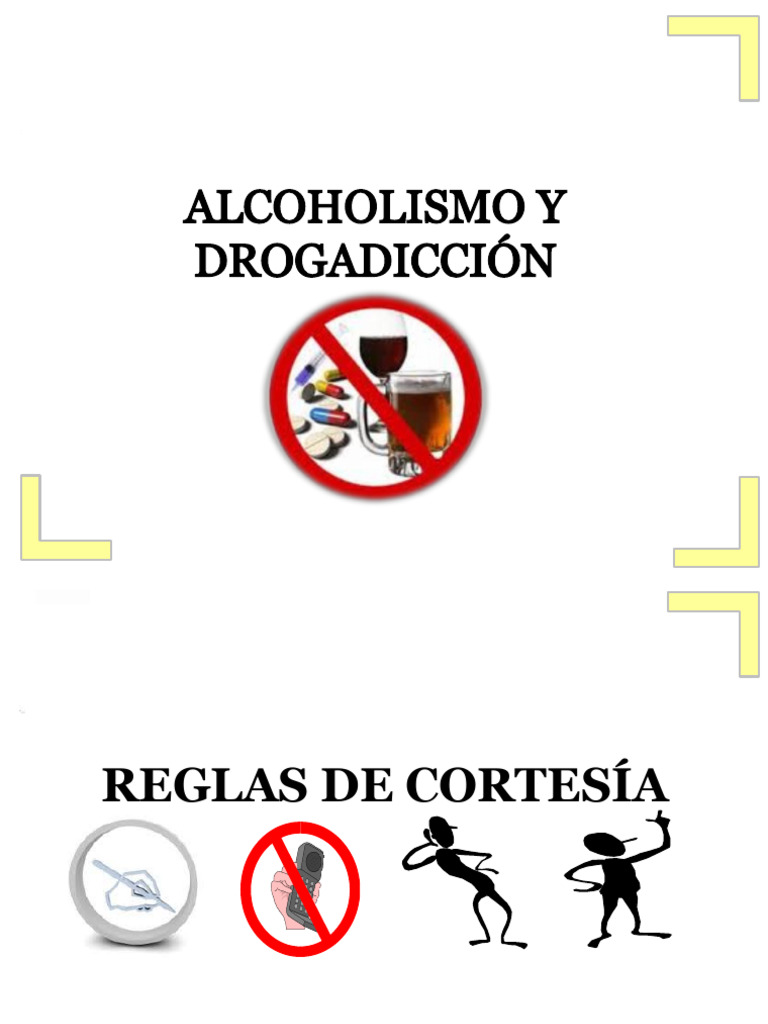 Alcoholismo y Drogadicción. | PDF | La dependencia de sustancias | Alcoholismo