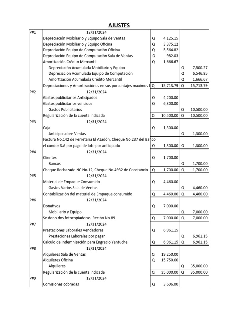 Eje.31, Practica 6.to PC A Grupo 3 - 081537 | PDF | Bancos | Contabilidad
