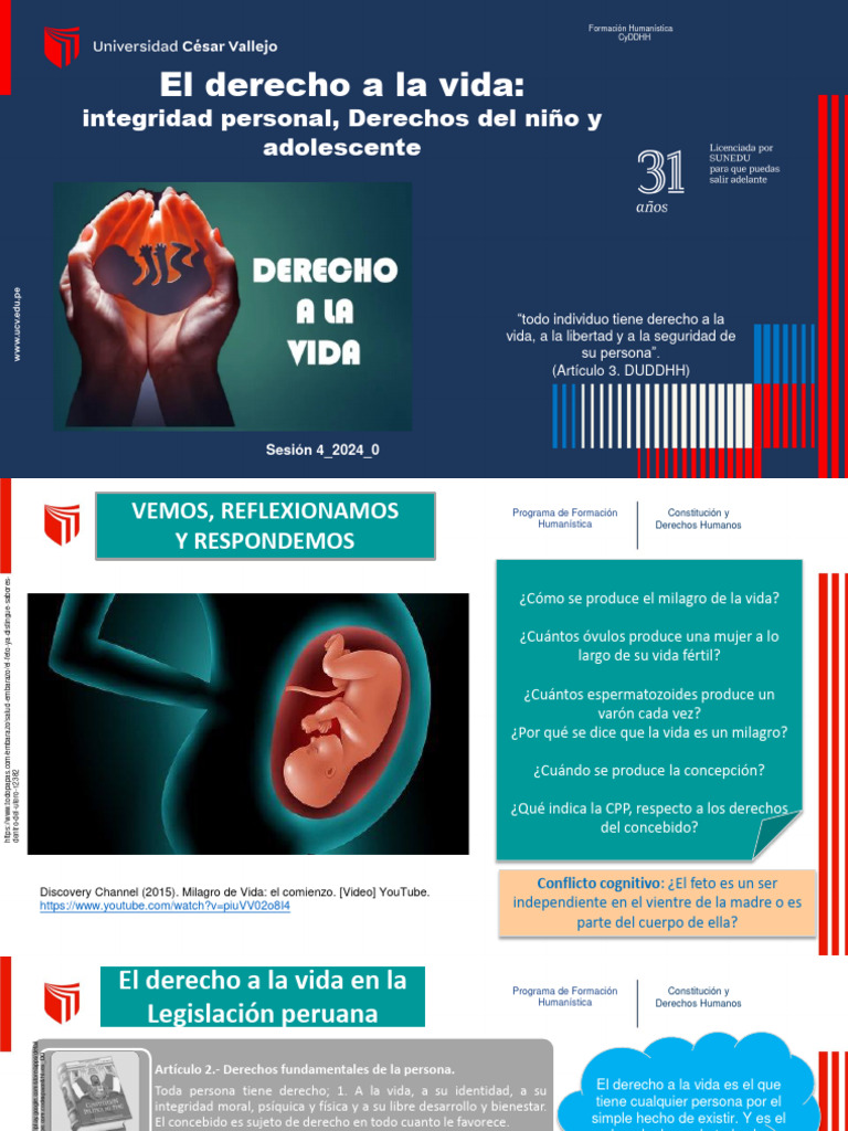 El Derecho A La Vida:: Integridad Personal, Derechos Del Niño y Adolescente | PDF | Abuso ...