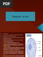 Cell Structure and Function Biology Class 11 Notes Chapter 1 | PDF ...
