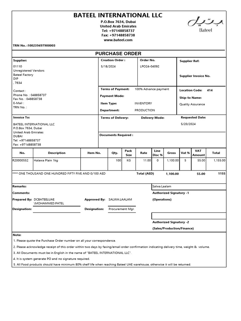 LPO24-04092 Unregistered Vendors | PDF | Business