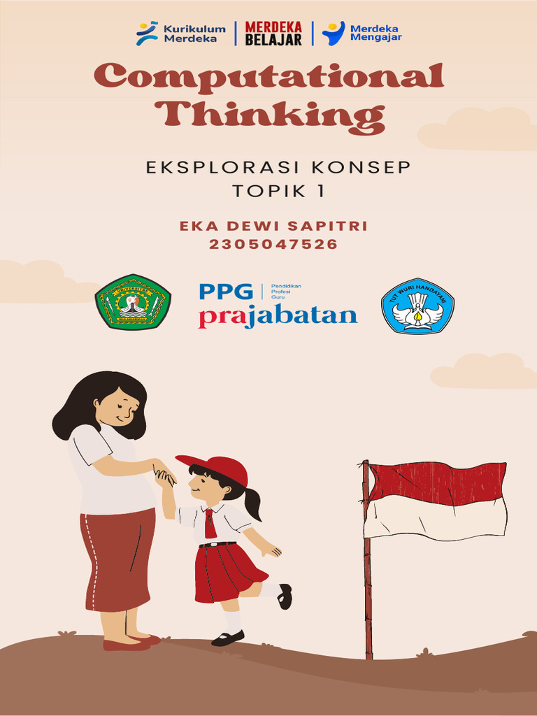 Computational Thinking Eksplorasi Konsep Topik 1 | PDF