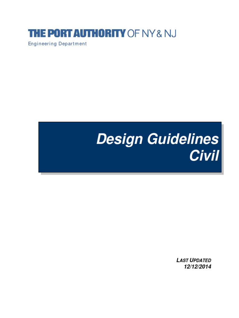 Design Manual of Civil Port Engineer | PDF | Lane | Slope