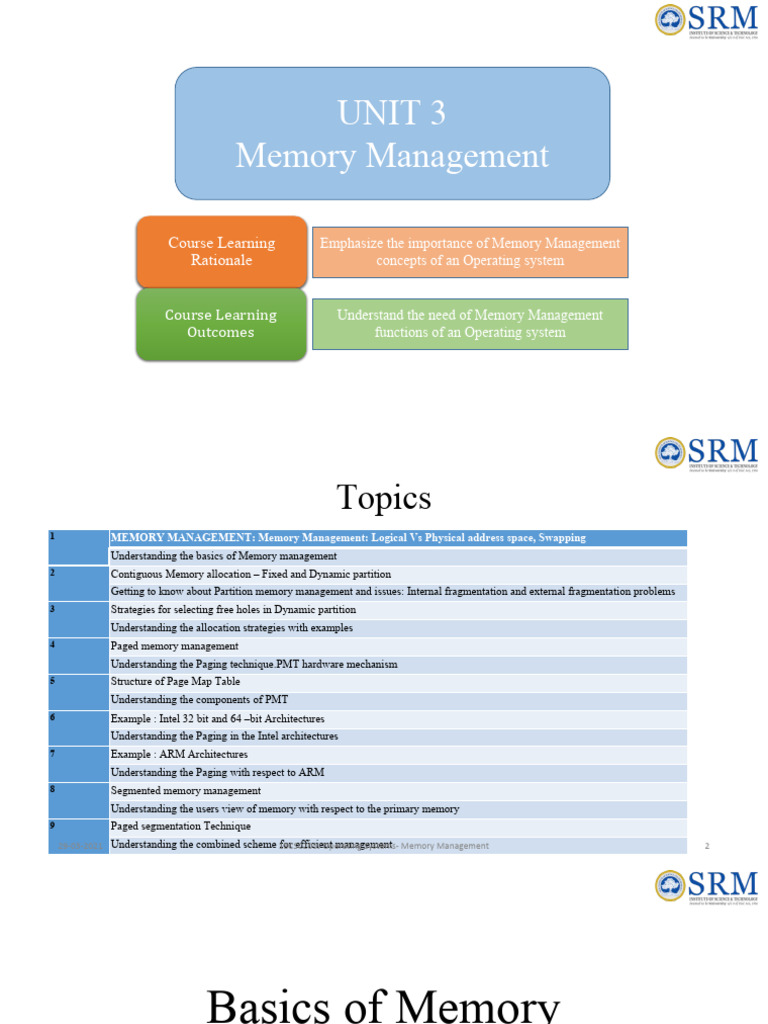 UNIT -3 - OS theory | PDF | Computer Science | Software