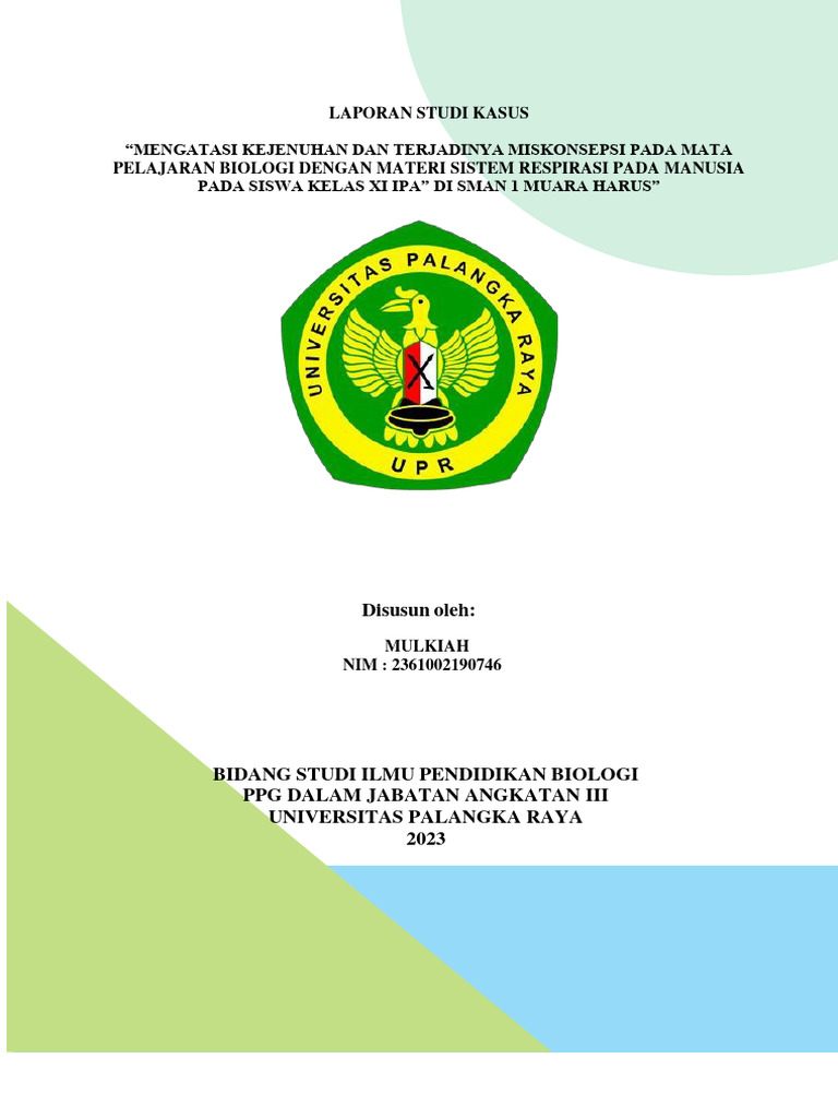 Study Kasus PPG | PDF | Kesehatan Holistik