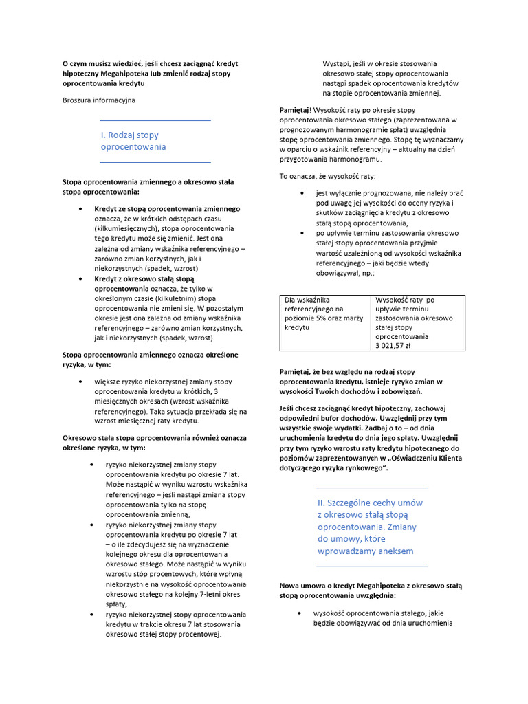 Broszura Megahipoteka 062021 | PDF