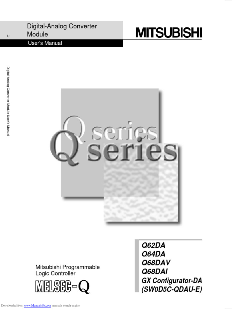 Q62DA Q64DA Q68DAV Q68DAI GX Configurator-DA (SW0D5C-QDAU-E) | PDF ...