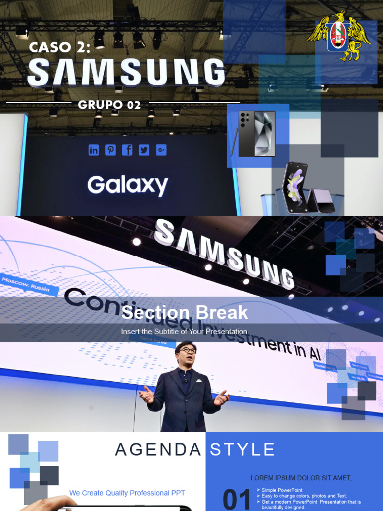 Samsung Template | PDF | Microsoft Power Point | Multimedia