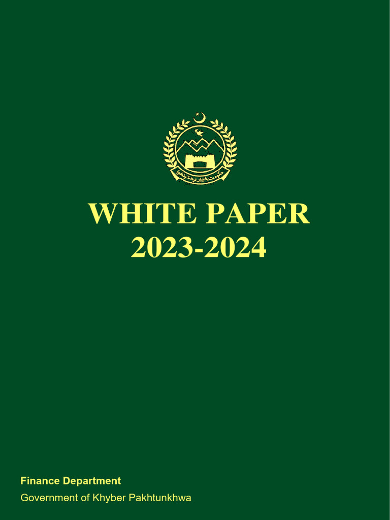 1715414811-White Paper 2023-24 | PDF | Economies