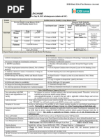 CDSL Charges and Fee Structure Guide | PDF | Debits And Credits ...