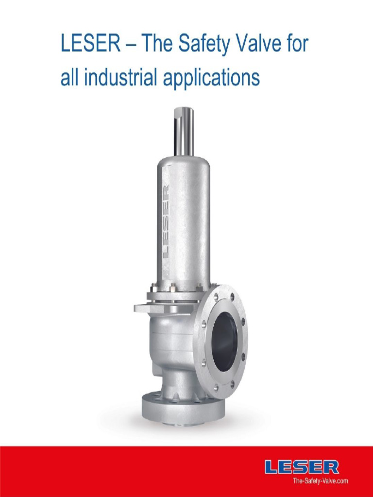 LESER - The - Safety Valve For All Industrial Applications | PDF