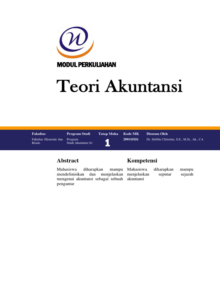 Modul TA 1 Introduction | PDF