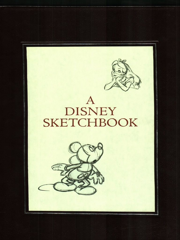 A Disney Sketchbook-Resize | PDF
