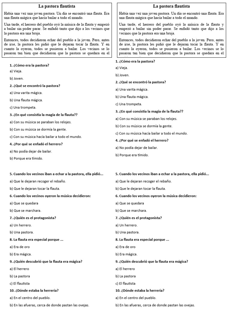 Comprension Lectora 21-11-23 | PDF