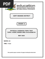 Physical Science Grade 12 Term 2 TITRATION Practical Manual | PDF ...