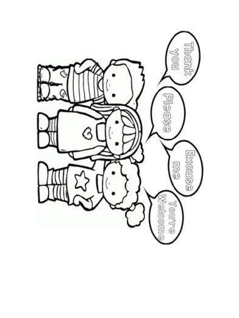 Be Polite For Kids | PDF