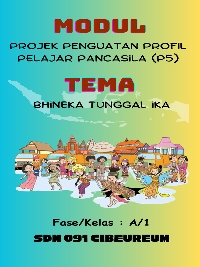 Modul p5 - Bhineka Tunggal Ika | PDF