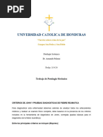 Criterios de Jones | PDF | Inmunología | Epidemiología