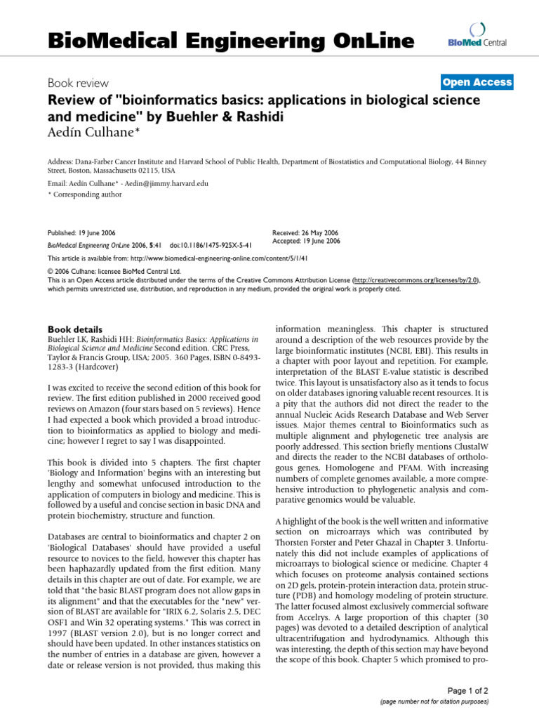 Biomedical | PDF | Bioinformatics | National Center For Biotechnology ...