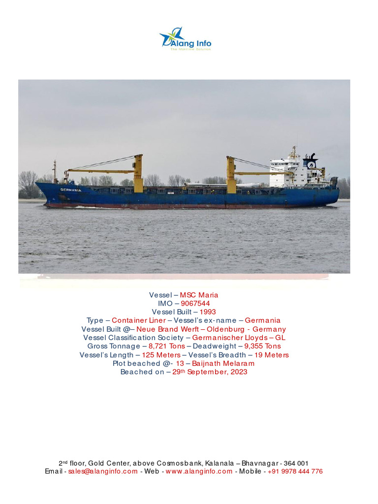 13 - MSC Maria | PDF | Vehicle Parts | Engines