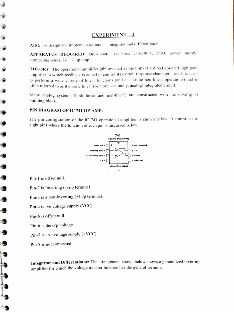 Analog All Experiments | PDF | Operational Amplifier | Field Effect Transistor