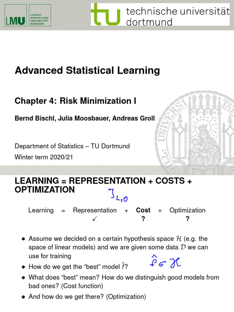 Chapter 4a Riskmin-Reg - Commented4 | PDF | Errors And Residuals | Statistics